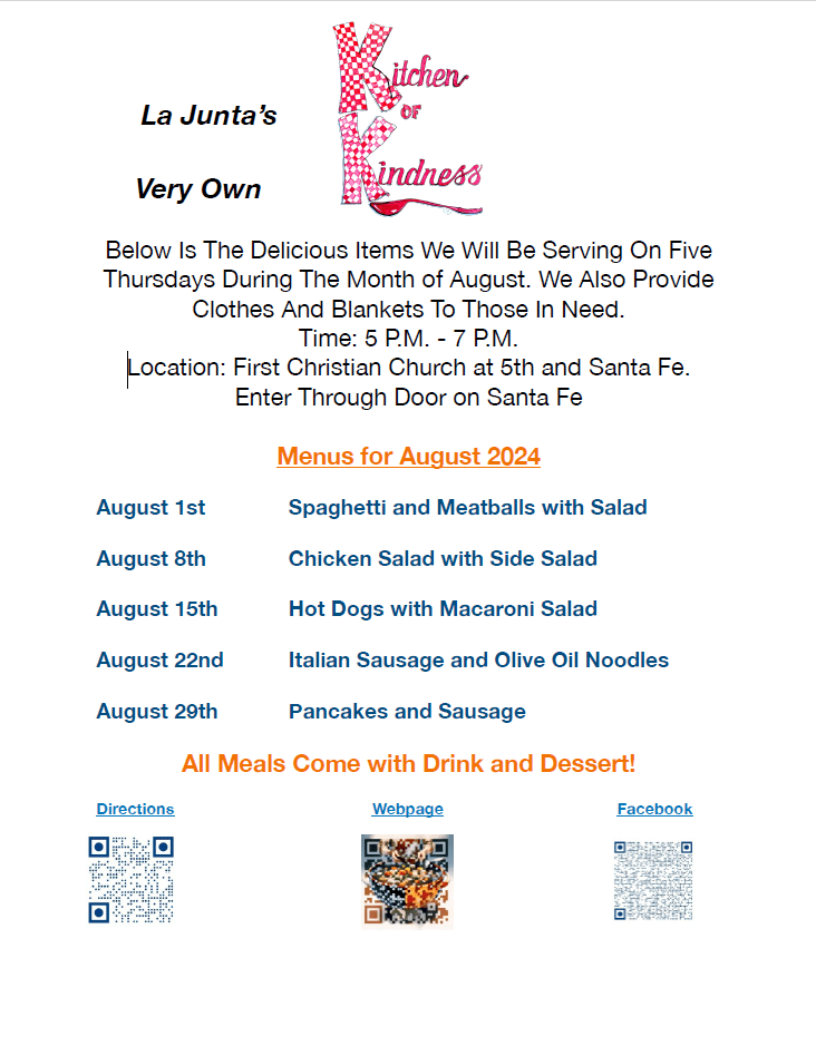 Ark valley Kitchen of Kindness – Soup kitchen, charity, ark valley, la ...